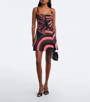 Emilio Pucci Iride Cady Minidress