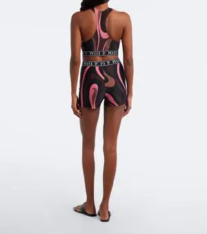 Emilio Pucci Marmo Jersey Shorts