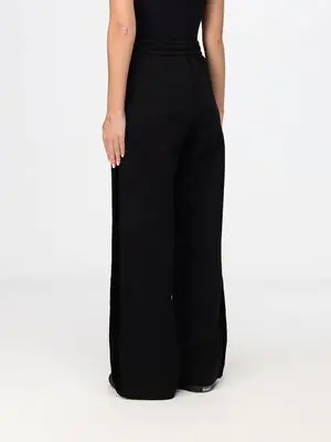 Moose Knuckles Wide-leg Jogging Pants In Cotton With A High Waist