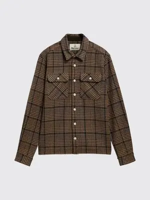 Barbour Check Cotton Overshirt With Applied Patch Pockets