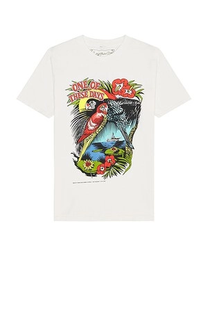 ONE OF THESE DAYS X Revolve X Fwrd Miami Design 01 Tee - Bone