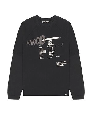 Palm Angels Neon Blvd Double Layer Long Sleeve