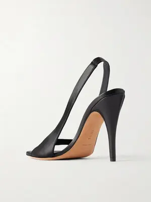 JUDE Ibis 120 Leather Slingback Pumps