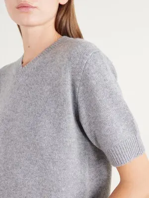 Theory Cropped Cashmere Sweater