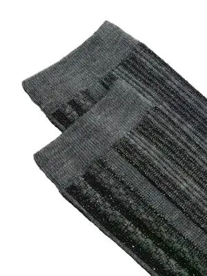 ANT45 Mannar Glitter-effect Ribbed Socks