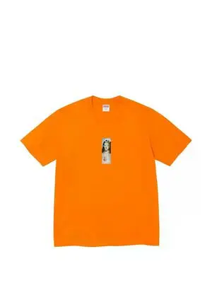 Supreme Prayer Card Box Logo T-shirt - Orange