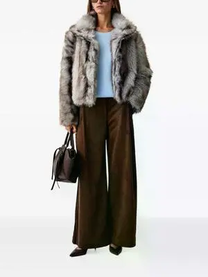 FRACOMINA Brushed Ribbed-trim Sweater