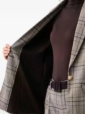 SILVIAN HEACH Check-pattern Single-breasted Blazer