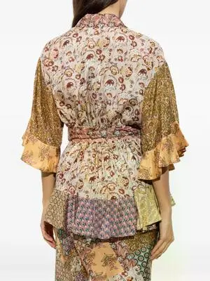 Zimmermann Fairlight Scarf Wrap Top