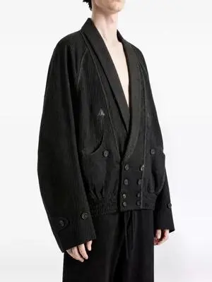 ZIGGY CHEN Double-breasted Shawl-collar Jacket