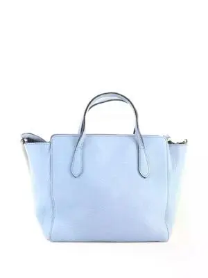 Gucci Swing Tote Leather Mini Crossbody Bag