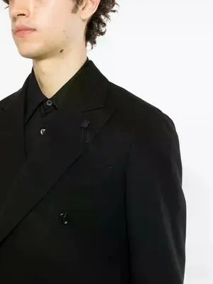 LARDINI Double-breasted Peak-lapel Suit