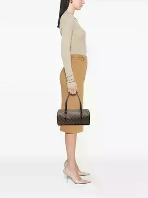 LOUIS VUITTON 2000-2020 Damier Ebene Papillon 30 Handbag
