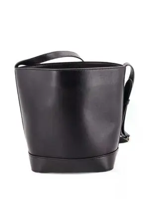 Celine Cuir Triomphe Leather Small Bucket Bag