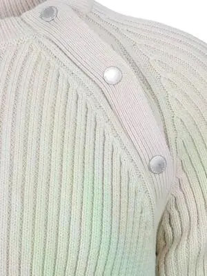 CARRER Pier Snap Ribbed-knit Sweater