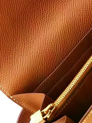 Hermès Kelly Wallet Epsom Long Small Wallets