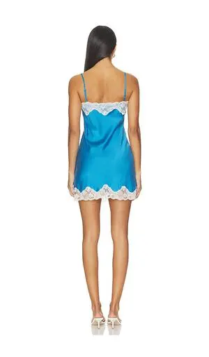 Frankies Bikinis Liz Silk Slip Dress