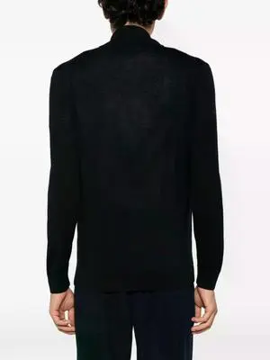 ALBERTO GOZZI Zip-up Wool Cardigan
