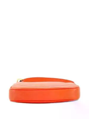 Gucci Aphrodite Leather Mini Shoulder Bag - Orange