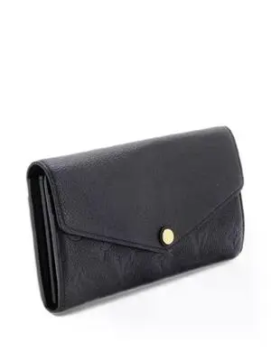 LOUIS VUITTON Sarah Wallet Nm Monogram Empreinte Leather Small Wallets