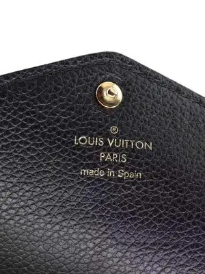 LOUIS VUITTON Sarah Wallet Nm Monogram Empreinte Leather Small Wallets