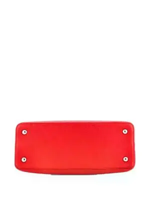 LOUIS VUITTON Capucines Bag Leather Mm Satchel