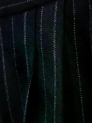 Rag & Bone Lawrence Pinstriped Pleated Trousers