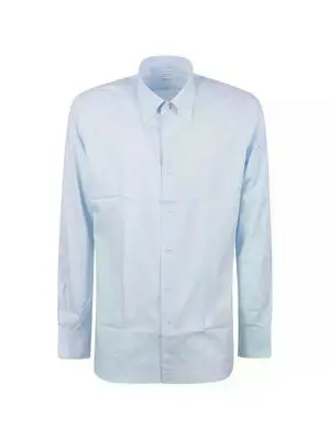 ORIAN Button-down Long-sleeve Shirt - Blue