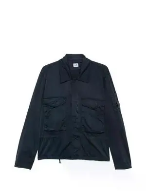 C.P. COMPANY Lens-detail Multi-pocket Jacket - Blue