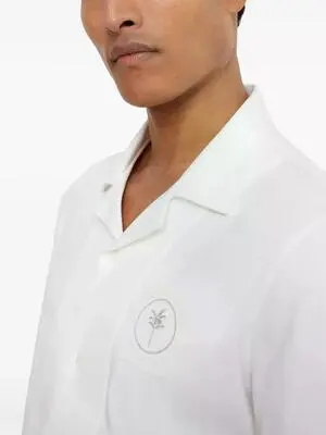 Brunello Cucinelli Logo-print Cotton Shirt