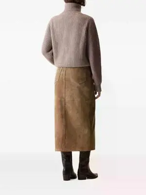 FORTELA Laura Ribbed-knit Sweater - Neutrals
