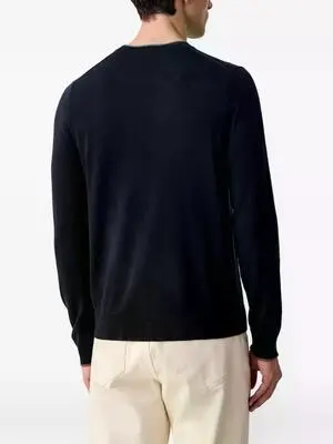 Paul Smith Contrast-trim Sweater - Blue