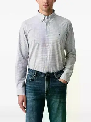 Polo Ralph Lauren Checked Button-down Shirt - White