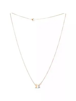 LOUIS VUITTON Idylle Blossom Pendant 18k Rose Gold With Diamond Necklace - Pink