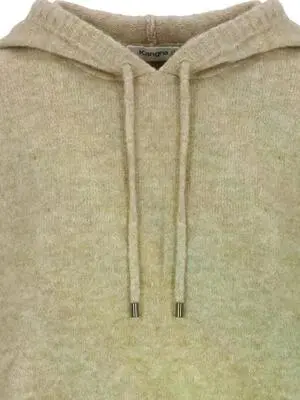 KANGRA Drawstring Knit Hoodie