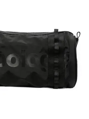TOPOLOGIE Logo-print Cylindrical Clutch Bag
