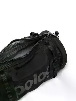 TOPOLOGIE Logo-print Cylindrical Clutch Bag