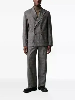 Paul Smith Checked Pleat-detail Trousers