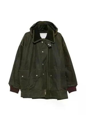 CAMIEL FORTGENS Flap-pockets Coat - Green