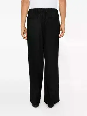 SSSTEIN Pleated Wide-leg Trousers