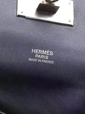 Hermès Verso Toolbox Bag Swift 20 Shoulder Bag - Blue