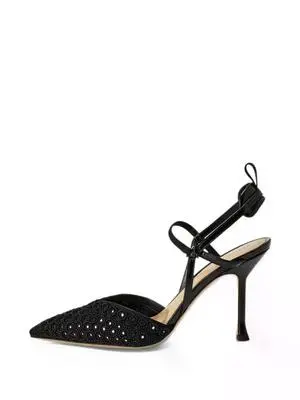 Fendi Very Colibrì Organza High-heeled Slingback