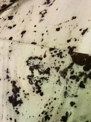 Sisley Splatter-print Notched-lapel Shirt