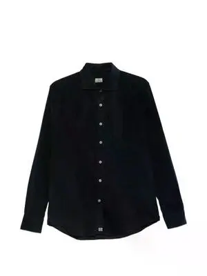 SONRISA Corduroy Long-sleeve Shirt - Blue