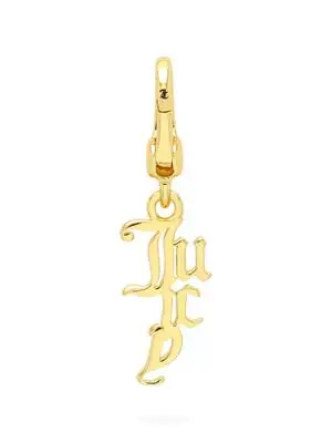 Juicy Couture Logo-charm Necklace - Gold