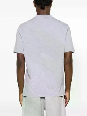 Brunello Cucinelli Slogan-print Mélange T-shirt