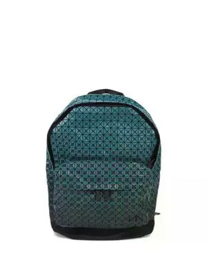 Issey Miyake Daypack Gradual Geometric-panel Backpack - Green
