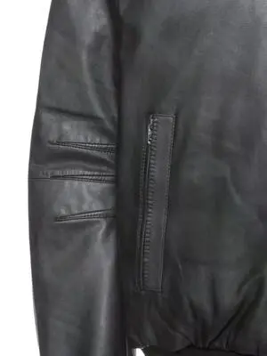 Peuterey Fionia Leather Bomber Jacket