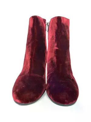 GIANVITO ROSSI Margaux Velvet Ankle Boots