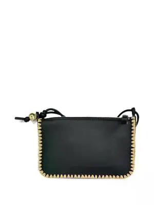 Loewe X Paula's Ibiza Rio Raffia-accent Pouch Bag